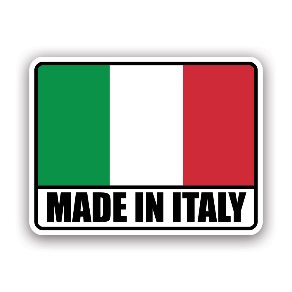 Made in Italy Sticker Decal - Weatherproof - italian it manufacture | eBay